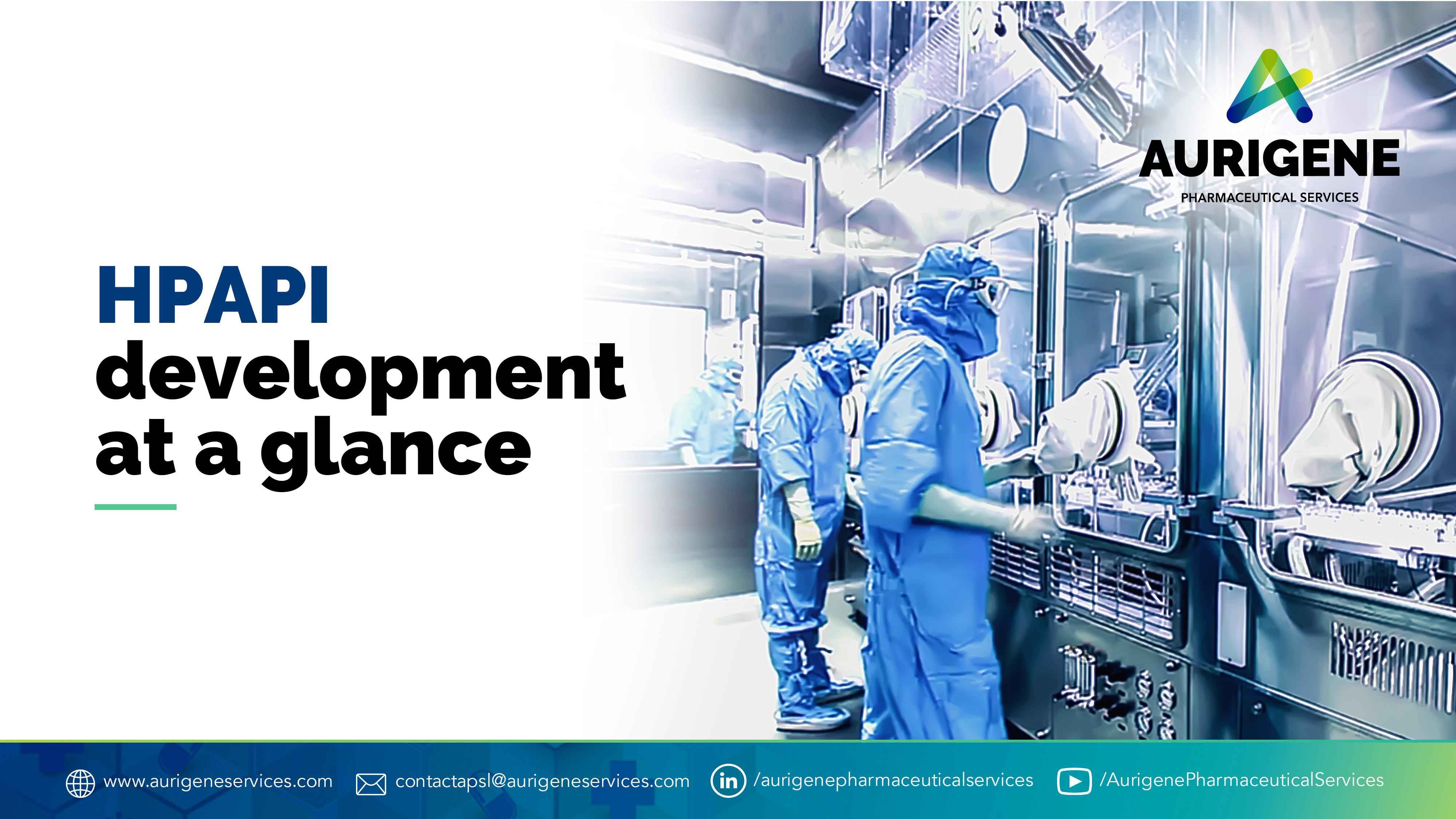 High Potent API (HPAPI) Development and Manufacturing | CDMO Company ...